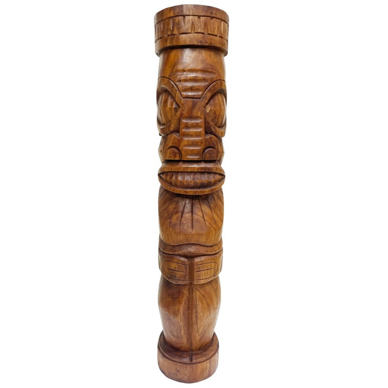 Marquesas Totem Natural Wood Polynesian Art 32