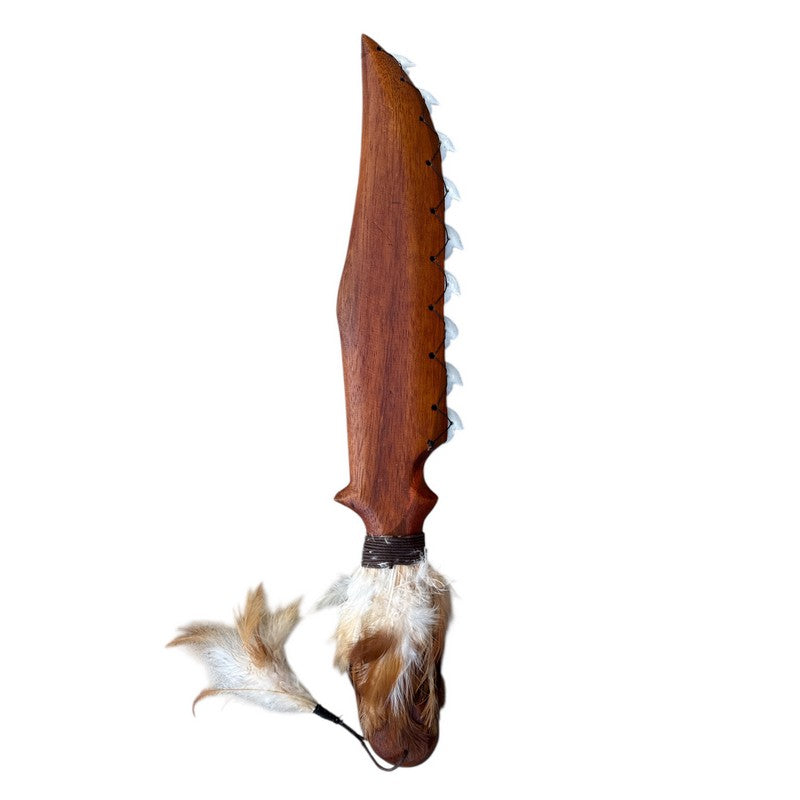 Hawaiian Leiomano Spear Club | Handcrafted Polynesian Art – Makana Hut