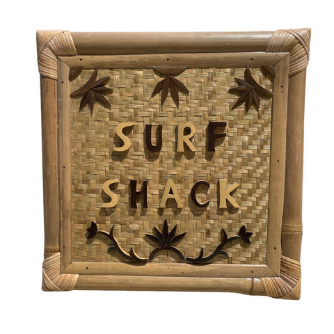 Surf Shack | Bamboo Sign 20"