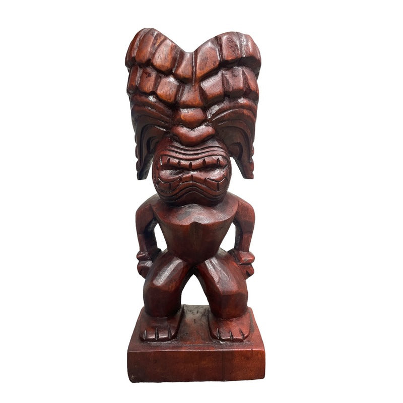 Ku | Traditional Hawaiian Museum Tiki 12" – Makana Hut
