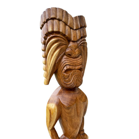 Ku | Traditional Hawaiian Tiki 40"