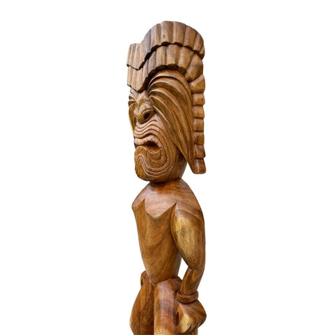 Ku | Traditional Hawaiian Tiki 40"
