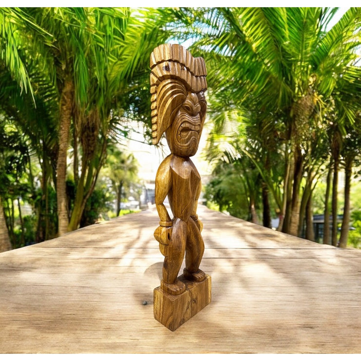Ku | Traditional Hawaiian Tiki 40" – Makana Hut