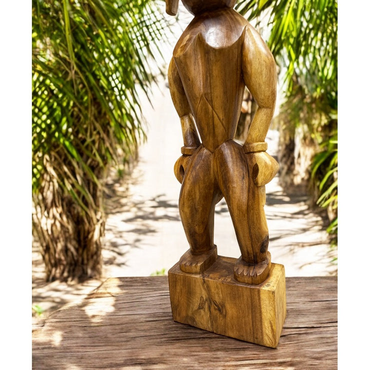 Ku | Traditional Hawaiian Tiki 40" – Makana Hut