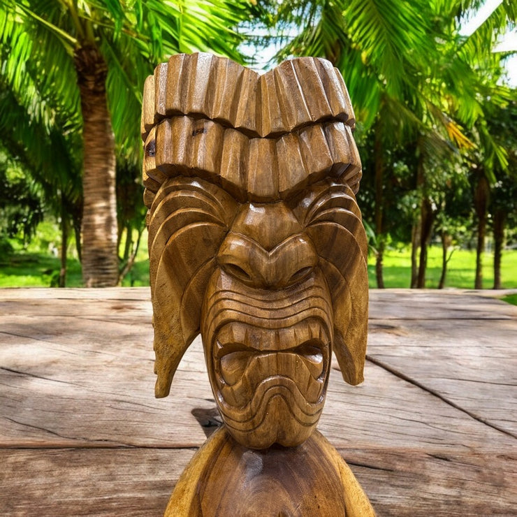Ku | Traditional Hawaiian Tiki 40" – Makana Hut