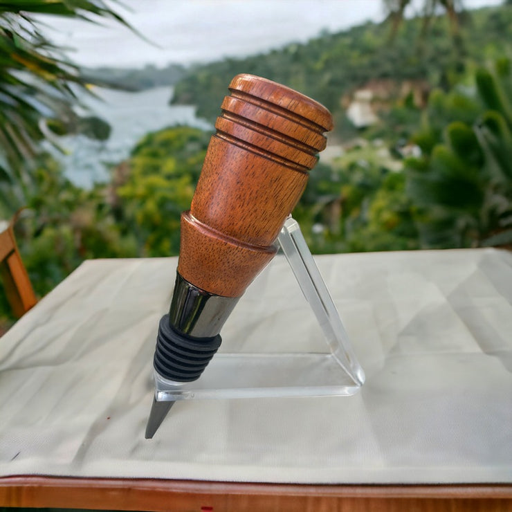 Hawaiian Koa Wood Wine Stopper – Makana Hut