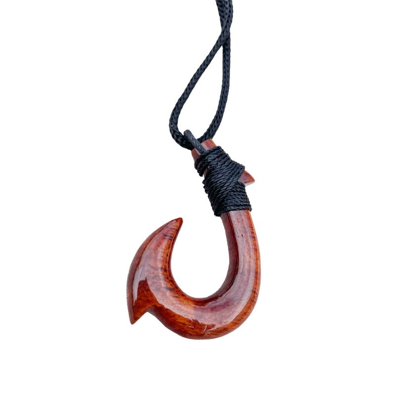 Hawaiian Koa Makau | Fish Hook (Medium)