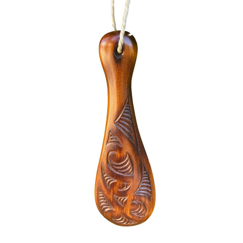 Traditional Wooden Mere/Patu 10"