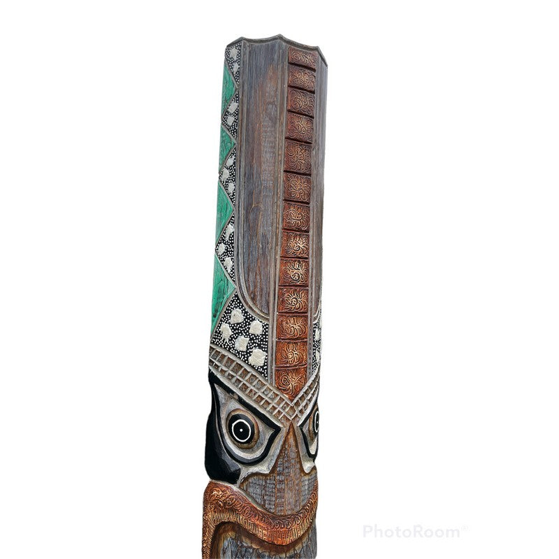 Love Tiki Mask | Colorful Washed 40"
