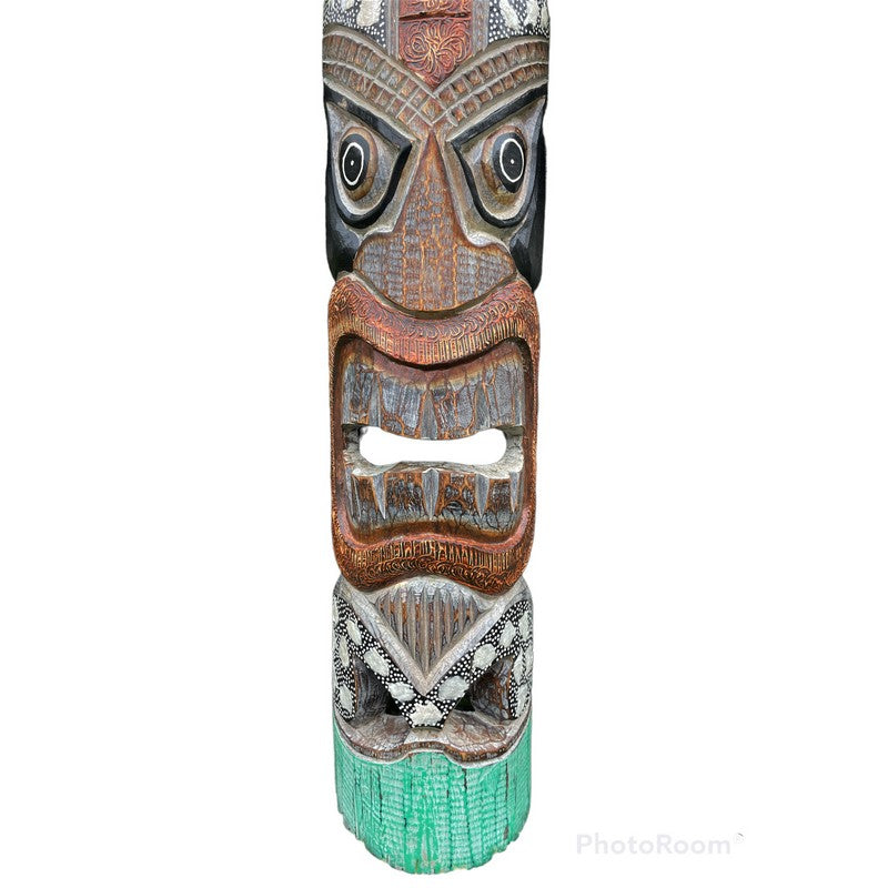 Love Tiki Mask | Colorful Washed 40"