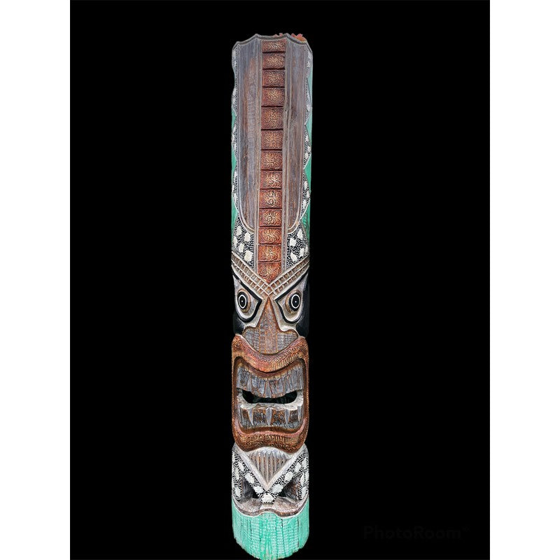 Love Tiki Mask | Colorful Washed 40"