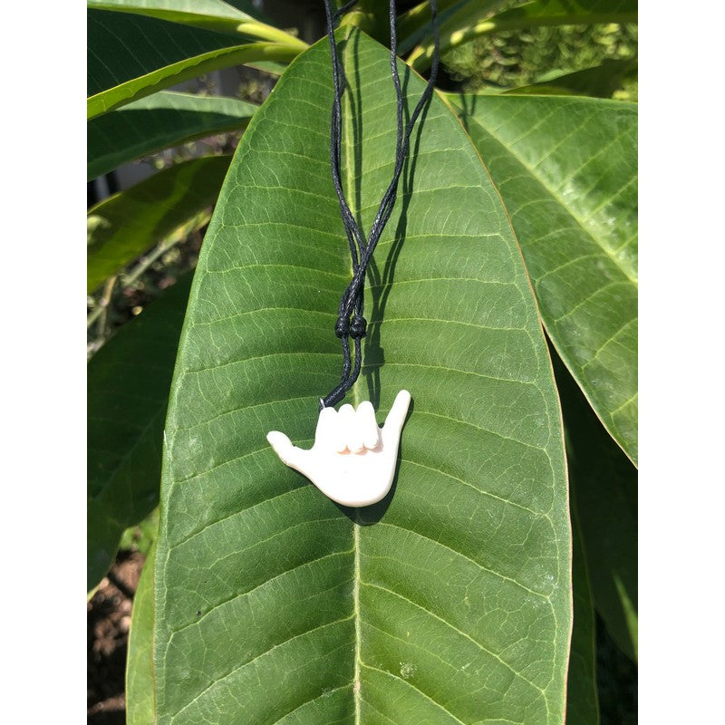 Shaka Bone Necklace | Hawaiian Style
