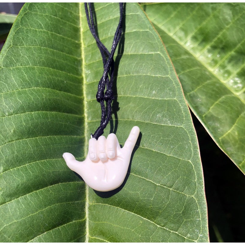Shaka Bone Necklace | Hawaiian Style