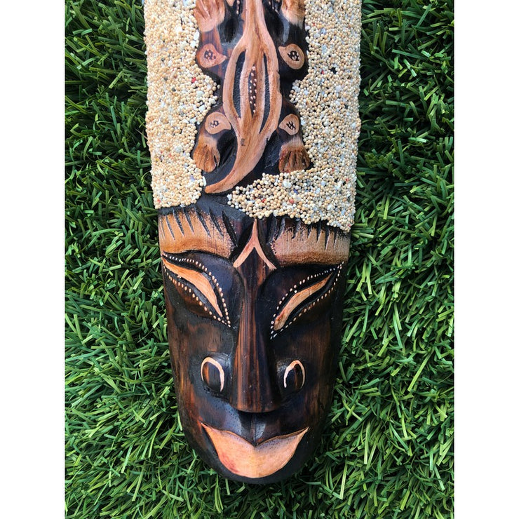 Polynesian Masks | Hand carved and painted