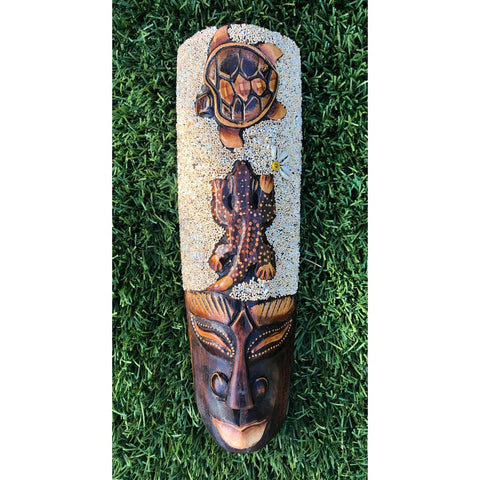 Polynesian Masks | Hand carved and painted