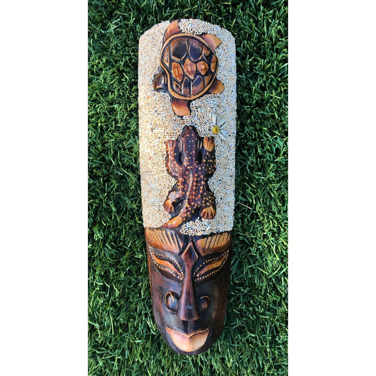 Polynesian Masks | Hand carved and painted