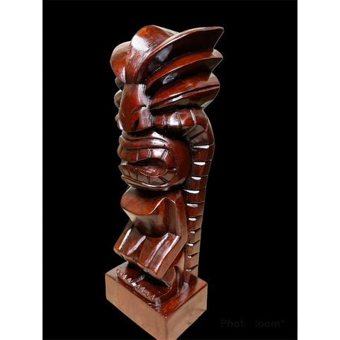 Love Tiki 20" | Hawaiian Museum Replica (Stained) – Makana Hut